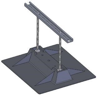 Miro Industries, Inc. 20-Base-Strut-12 Conduit Supports Model No. 20 ...