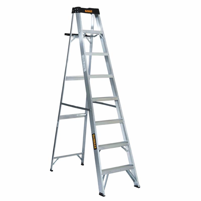 dewalt DXL2110 08 8 ft aluminum 250 lb type i step ladder | R. S. Dale